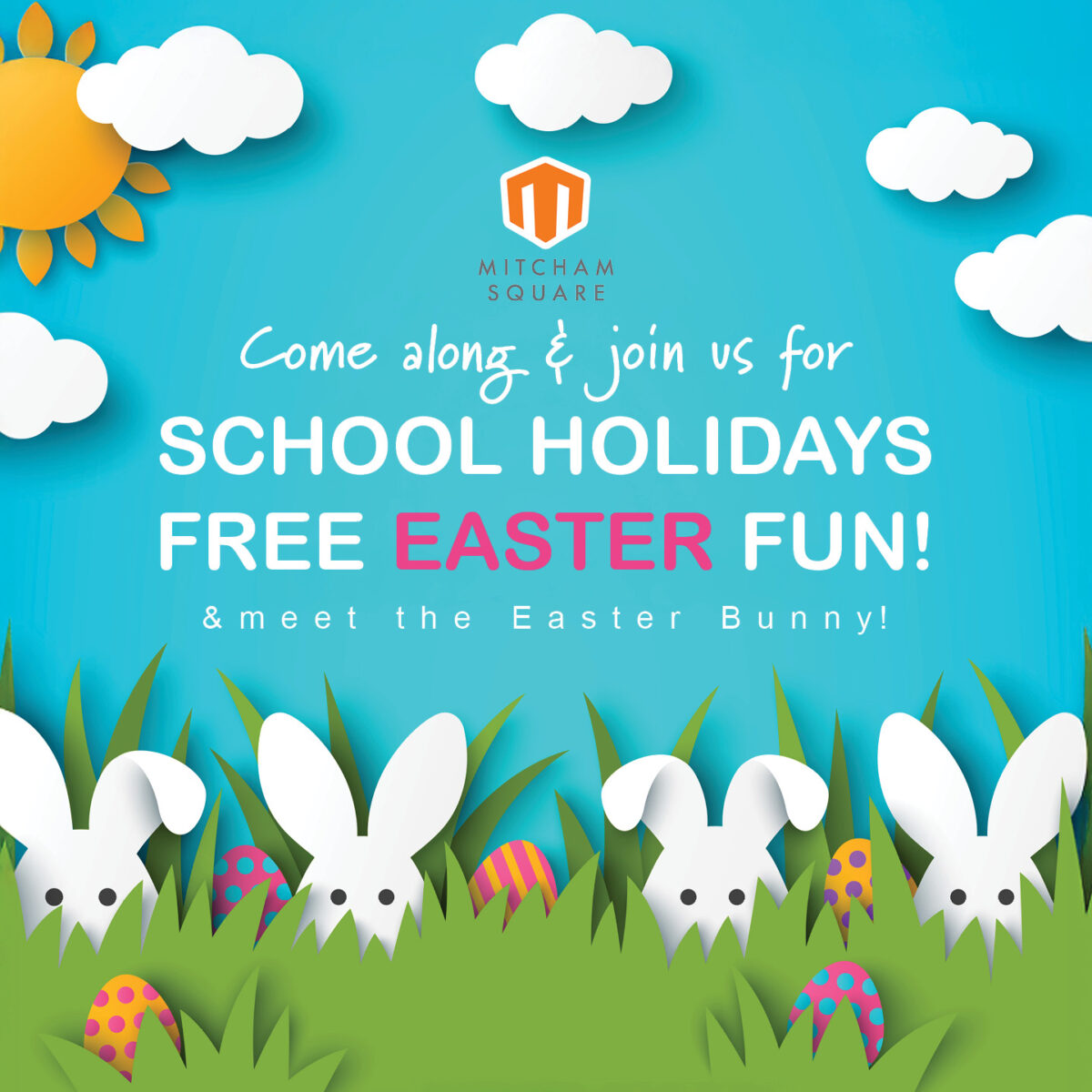 Hop into Free Easter Fun these School Holidays at Mitcham Square ...